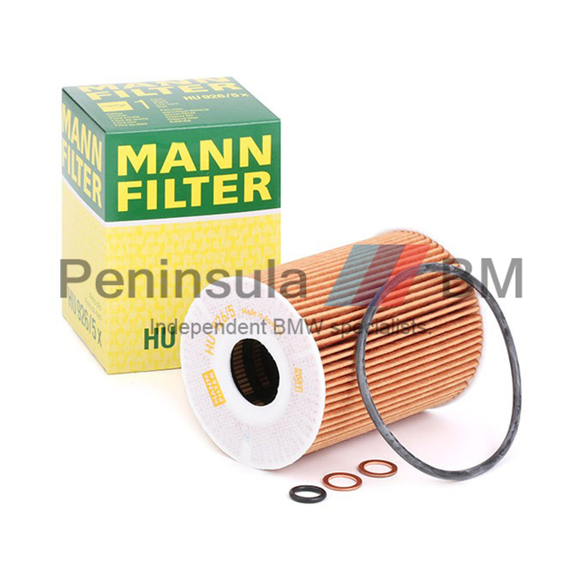 BMW Oil Filter Set E90 E92 E93 M3 MANN FILTER 11427837997 HU926/5Z ...
