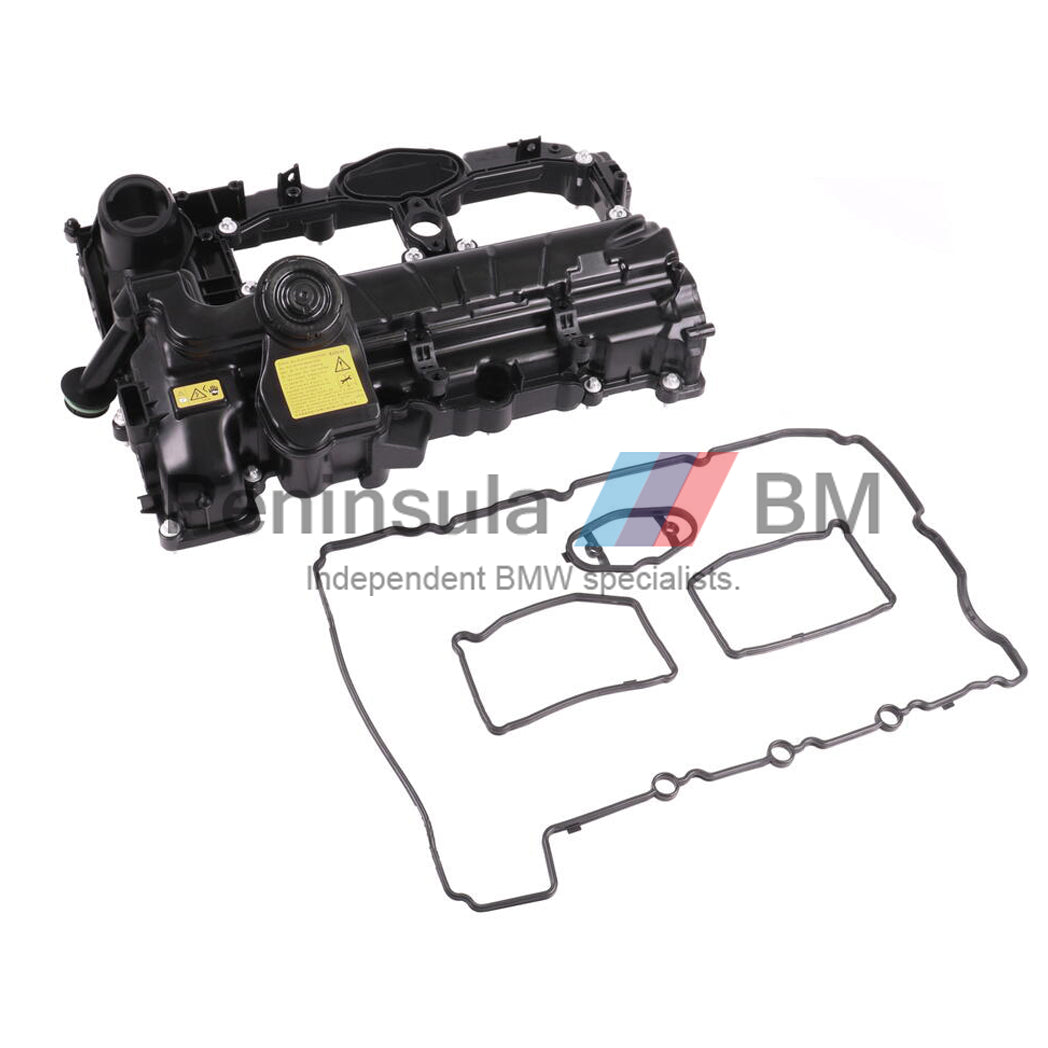 BMW Rocker Cover Inc Gasket F20 F30 F10 F25 F15 N20 VAICO 11127588412 ...