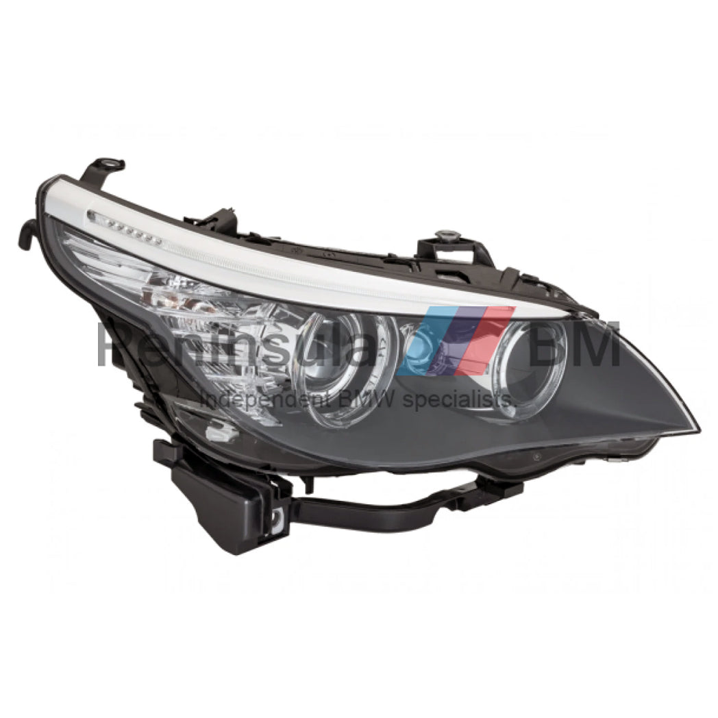 BMW Headlight Halogen Right E60 E61 Sedan Touring GENUINE 63127165564 ...