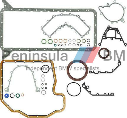 BMW Gasket Set Crankcase E34 E39 E32 E38 E31 M60 M62 11119070240 ...