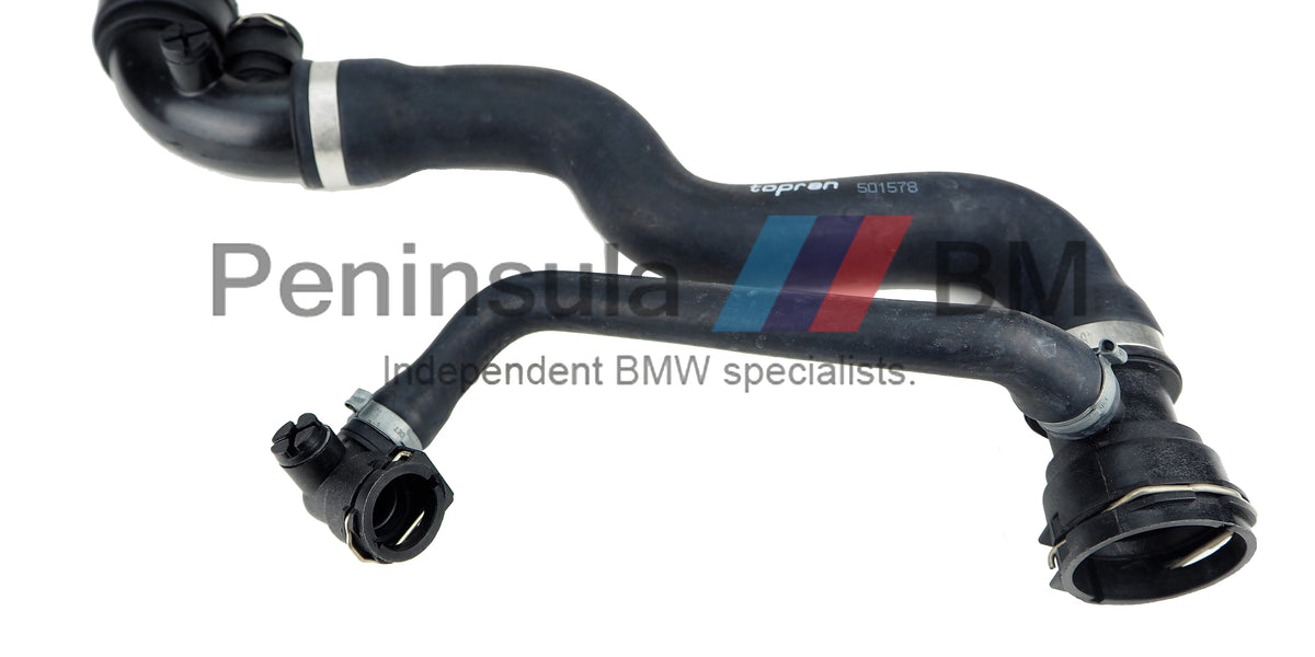 BMW Coolant Hose Radiator Upper E46 N42 N46 17127520668 - Peninsula BM