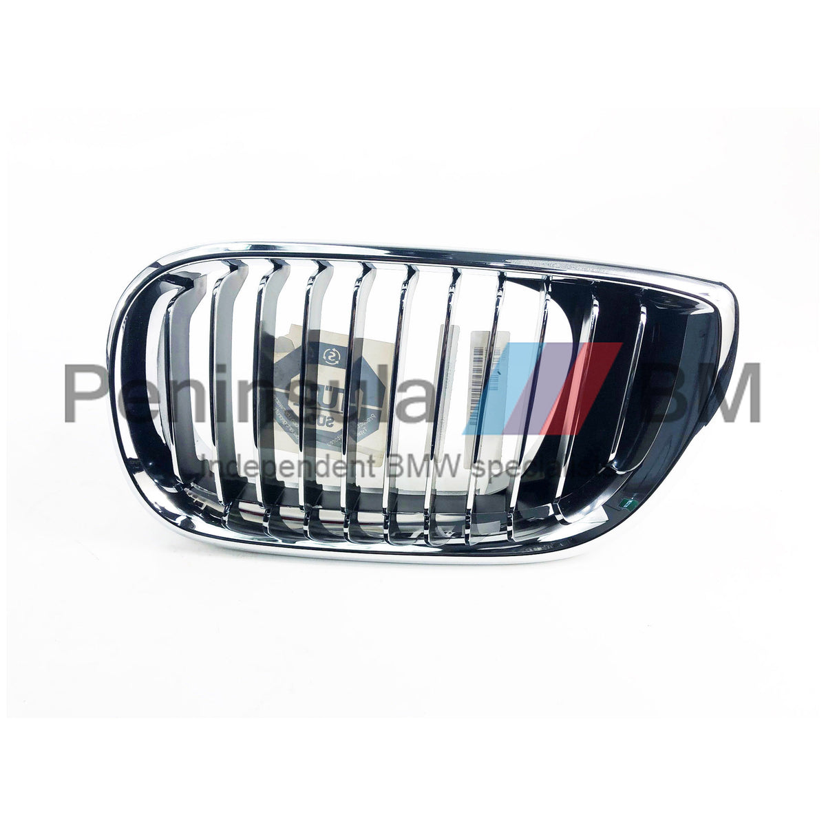 BMW Grille Left Chrome E46 Sedan Touring 51137042961 — Peninsula BM