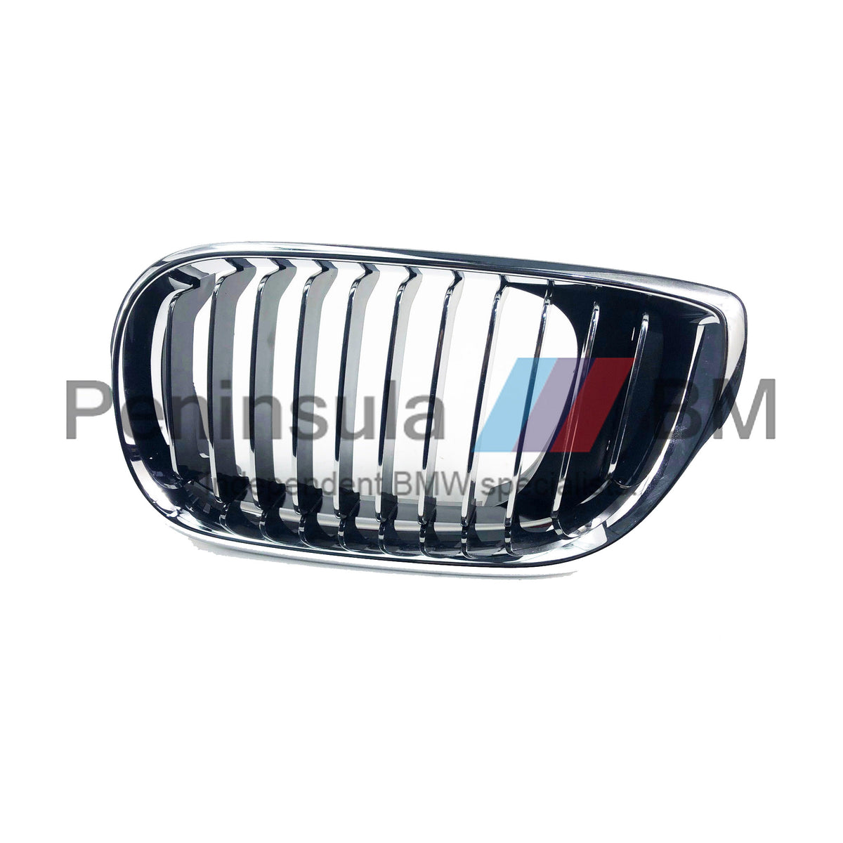 BMW Grille Left Chrome E46 Sedan Touring Genuine 51137042961 — Peninsula BM