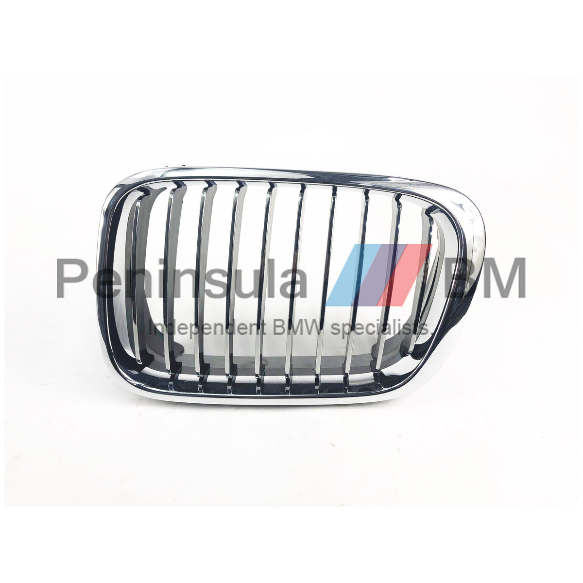 BMW Grille Left Chrome E46 Compact Sedan Touring 51138208489 — Peninsula BM