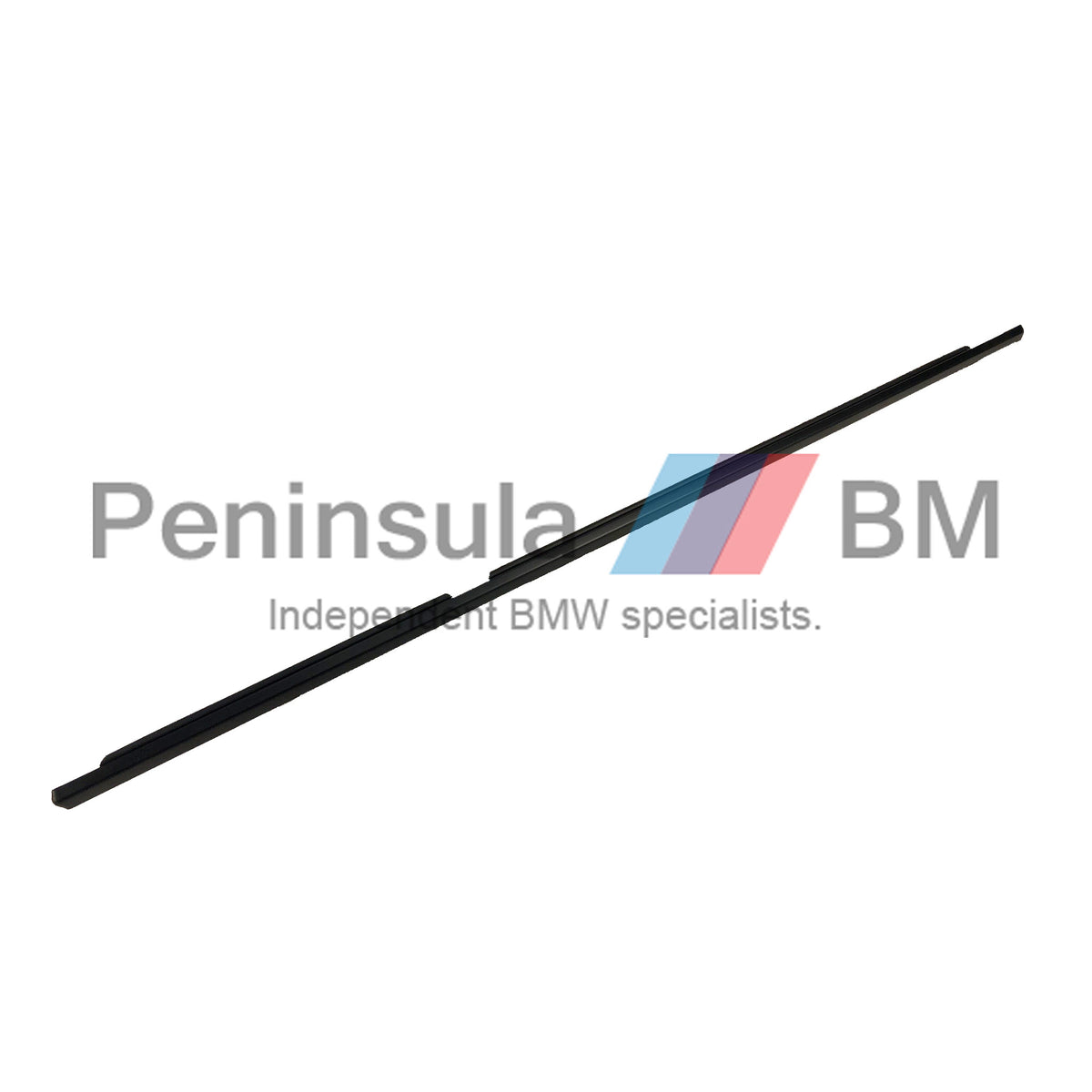BMW Door Waist Mould Outer Right Rear Black E60 Genuine 51227135164 ...