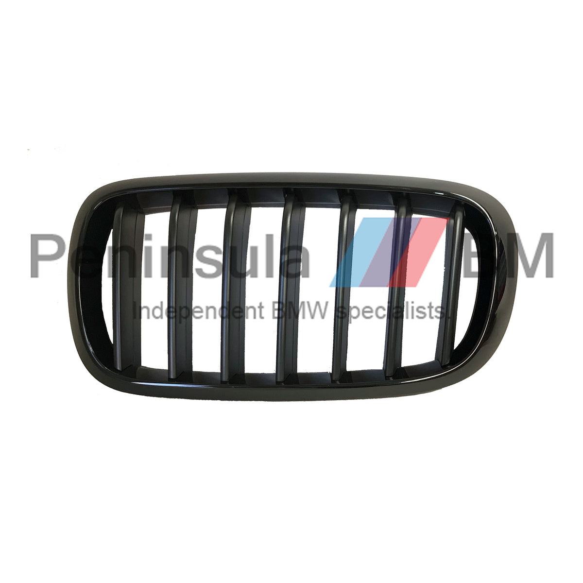 BMW Grille Left Black High Gloss F15 F16 Genuine 51712334708 — Peninsula BM
